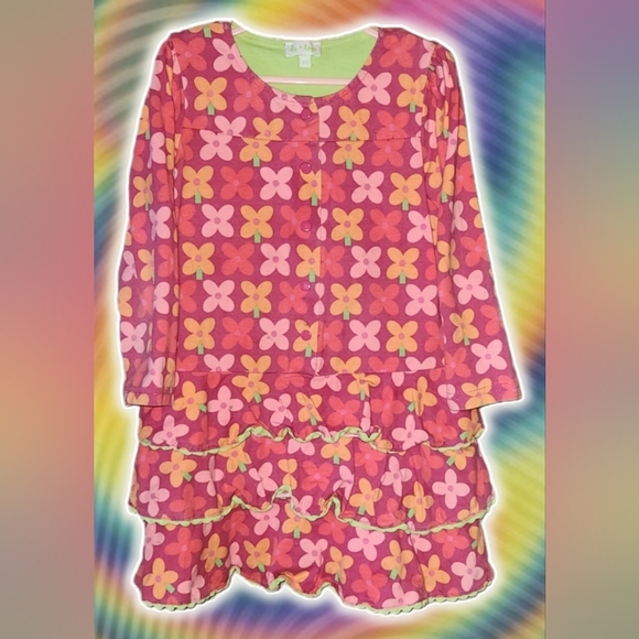 Le Top | Dresses | Super Cute Girls 4t Flower Power Dress By Le Top ...